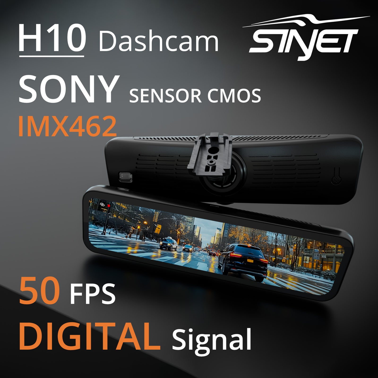 SINJET Official Site| OEM Design Mirror Dash Cam| Be Smarter Be Safer